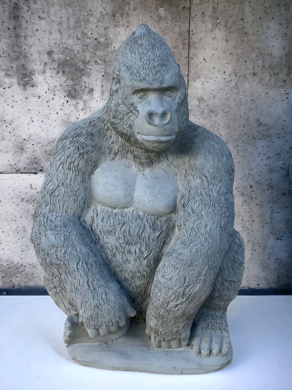 Tropical Gorilla Statue Massive Gorilla Monkey Figurine - Etsy