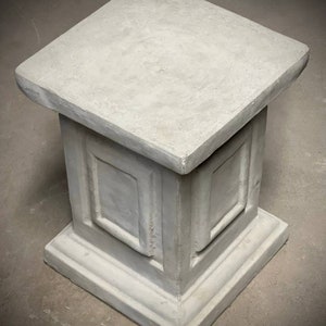 Massive Greek Pedestal Figure Stone Made Greek Post Statue Huge ...