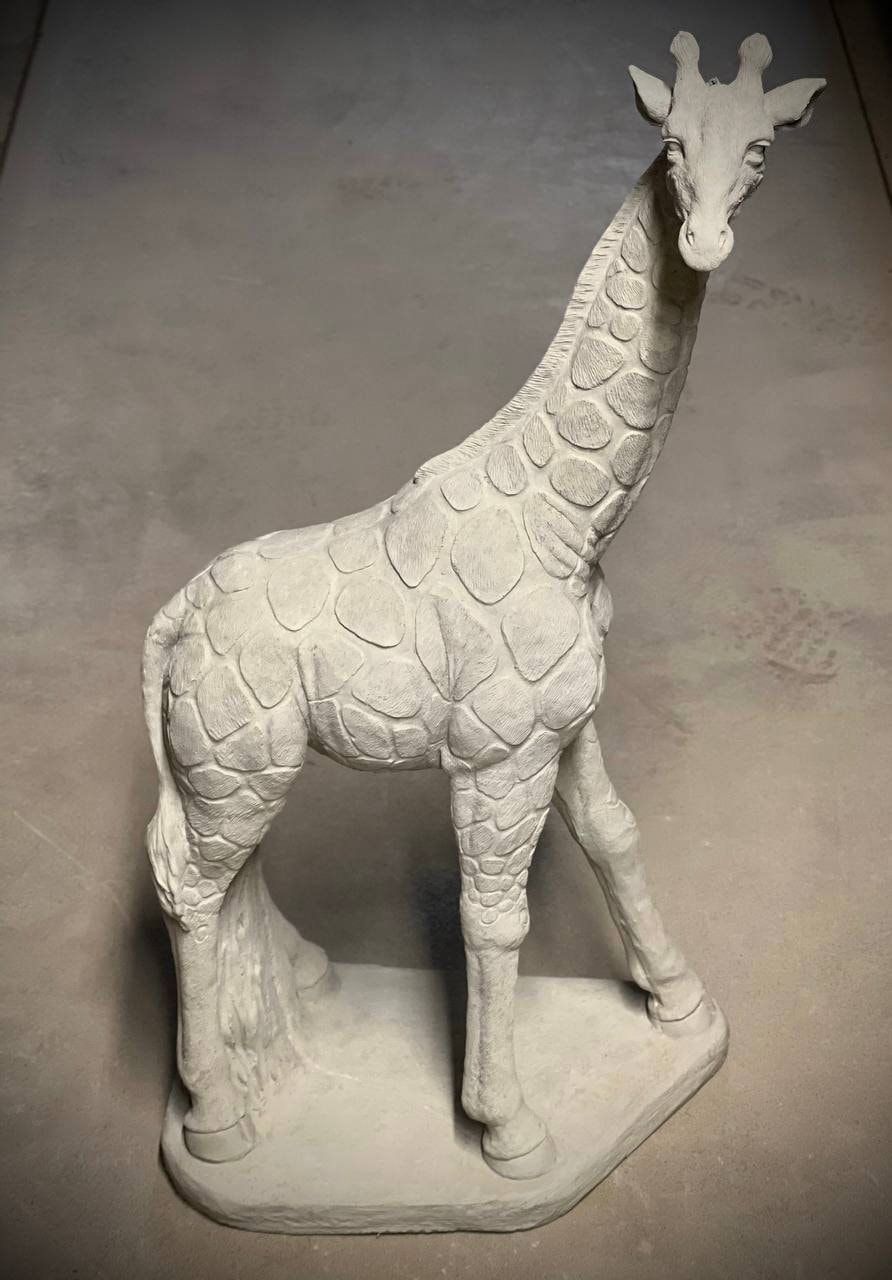 Massive Giraffe Figure Large African Giraffe Statue Creative Exotic ...