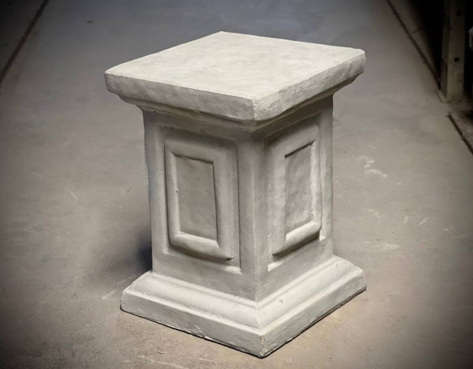 Massive Greek Pedestal Figure Stone Made Greek Post Statue Huge ...