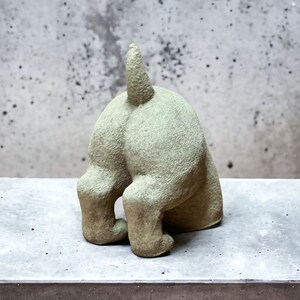 Digging Dog Statue Concrete Dog Memorial Figure Creative Pet Garden ...