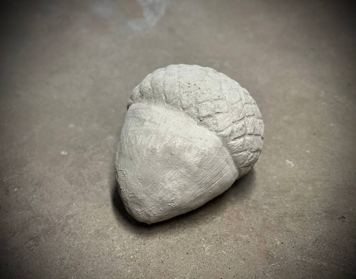 Detailed Acorn Statue Concrete Acorn Figurine Garden Backyard or Patio ...