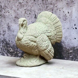 Standing Turkey Statue Farm Turkey Figure Concrete Garden Decoration - Etsy