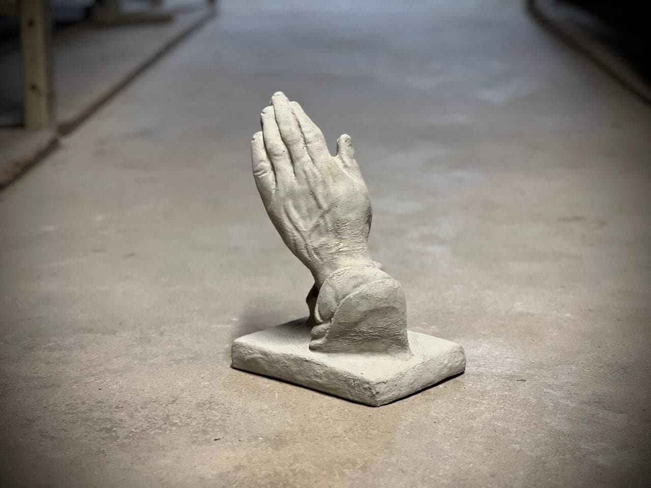 Concrete Hands Statue Detailed Praying Hands Figure Realistic - Etsy