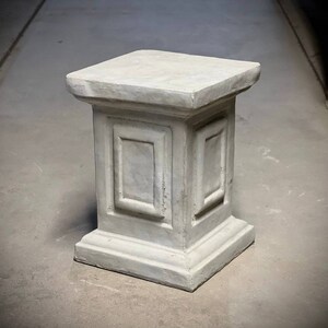 Massive Greek Pedestal Figure Stone Made Greek Post Statue Huge ...