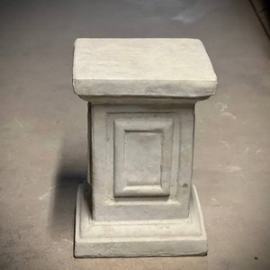 Massive Greek Pedestal Figure Stone Made Greek Post Statue Huge ...