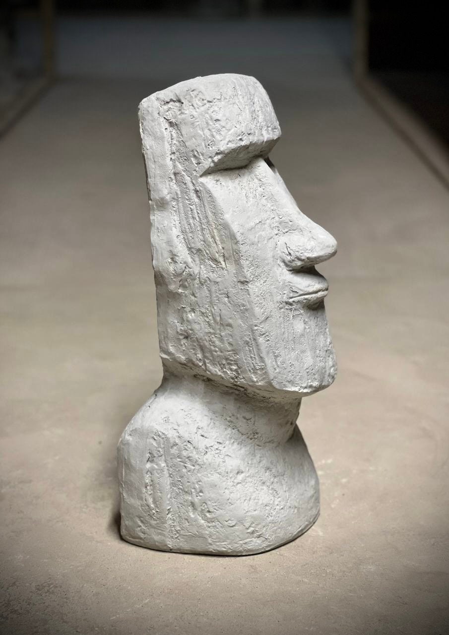 Massive Easter Head Statue Concrete Easter Head Figurine Large Head ...