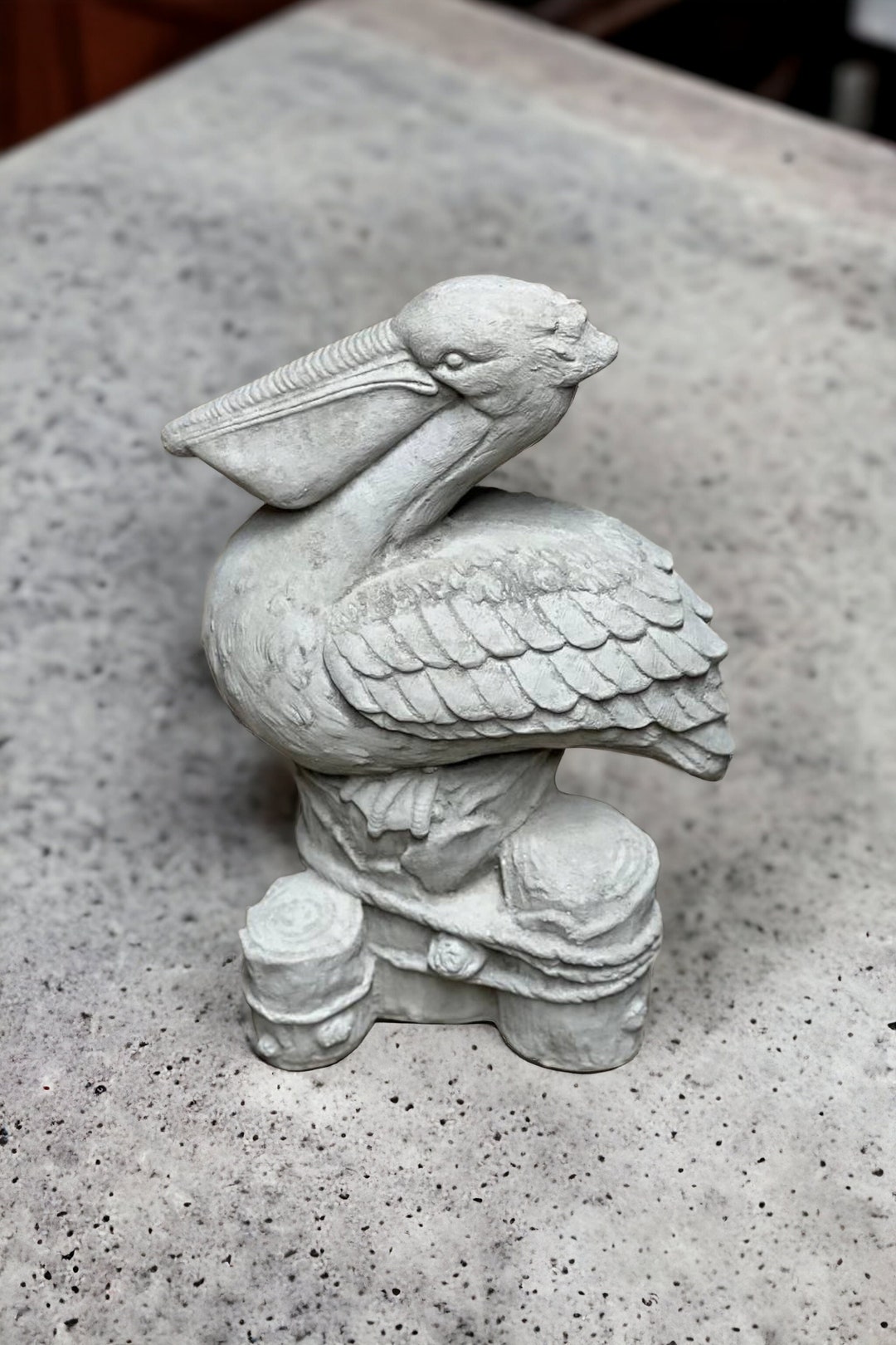Massive Pelican Statue Concrete Pelican Bird Figure Outdoor or Indoor ...
