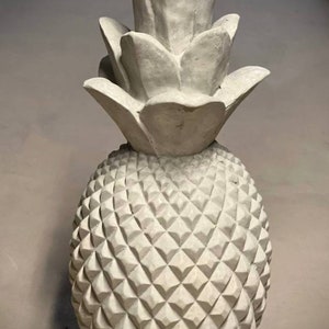Large Pineapple Finial Statue Detailed Massive Pineapple Sculpture ...