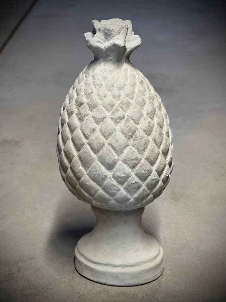 Massive Pineapple Finial Statue Concrete Pineapple Figure Realistic ...
