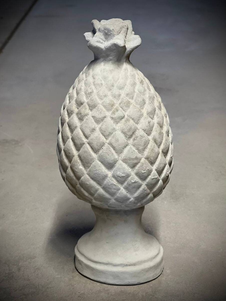 Massive Pineapple Finial Statue Concrete Pineapple Figure Realistic ...