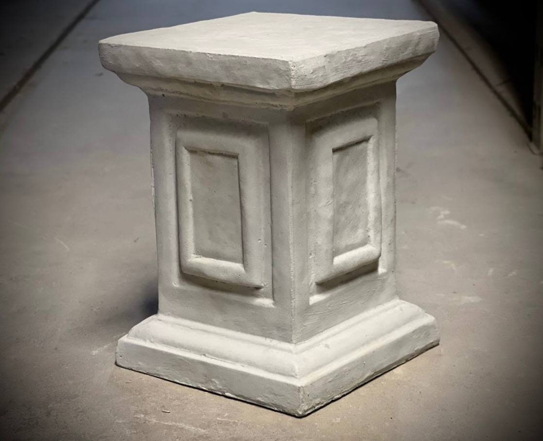 Massive Greek Pedestal Figure Stone Made Greek Post Statue Huge ...