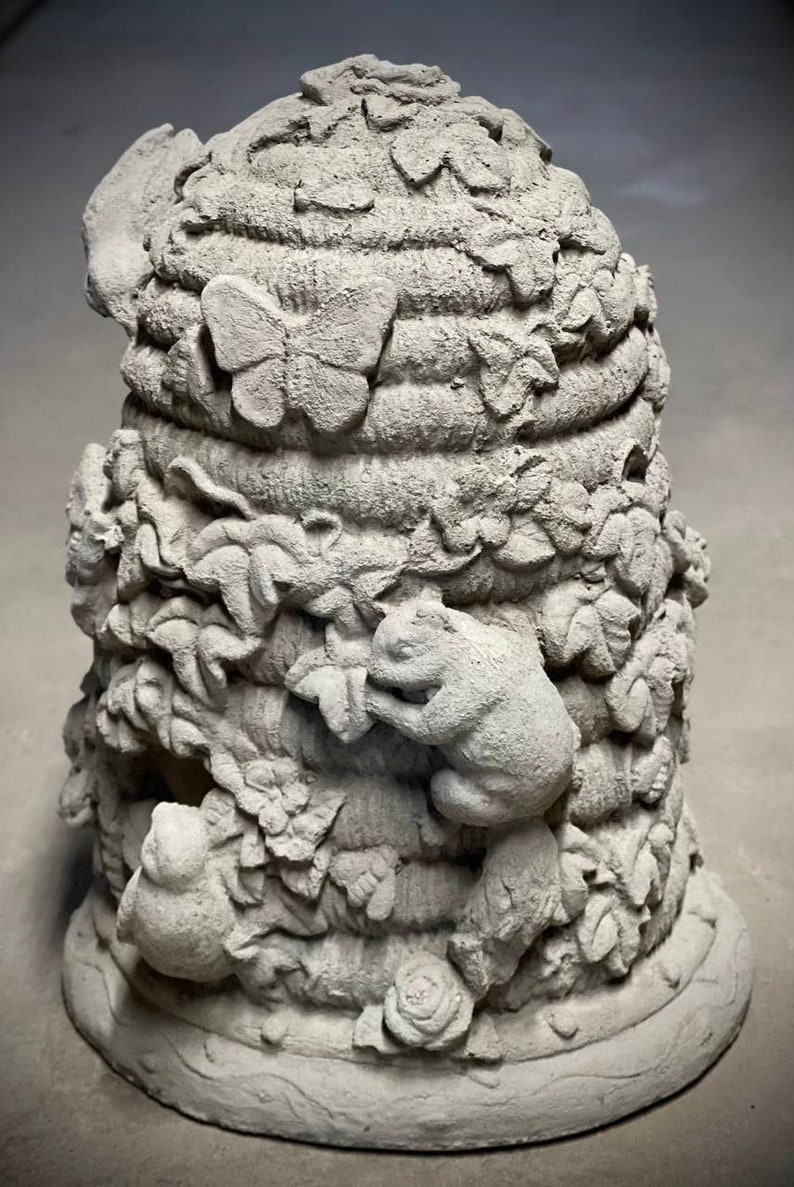 Large Beehive Figure Massive Bee House Statue Outdoor Huge Bee - Etsy