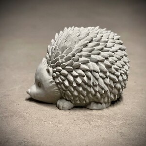 Realistic Wild Hedgehog Statue Forest Animal Figurine Concrete Cute ...