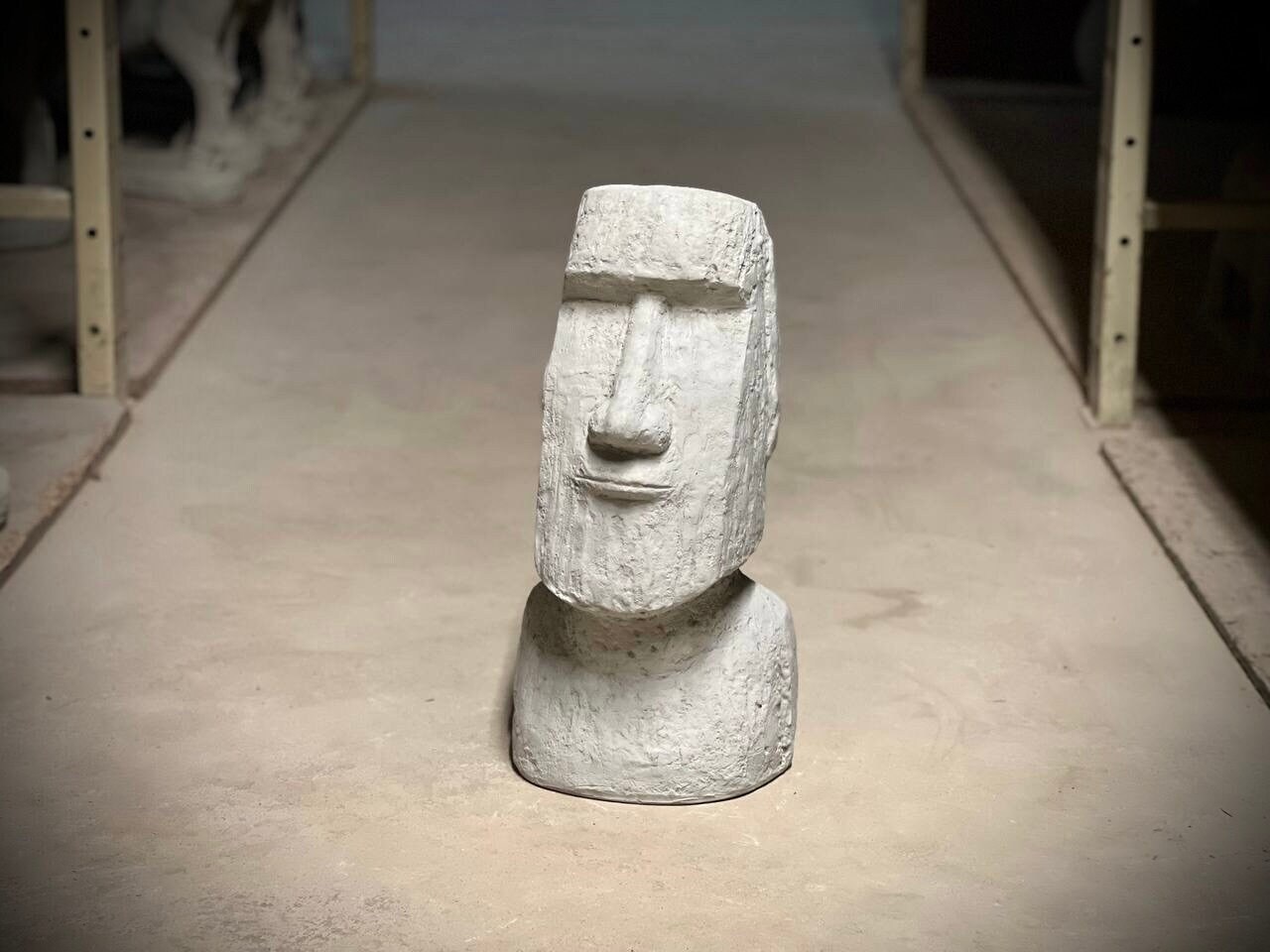 Massive Easter Head Statue Concrete Easter Head Figurine Large - Etsy