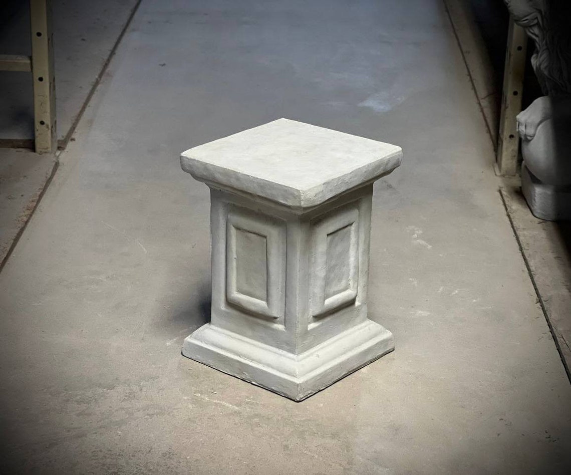 Massive Greek Pedestal Figure Stone Made Greek Post Statue Huge ...