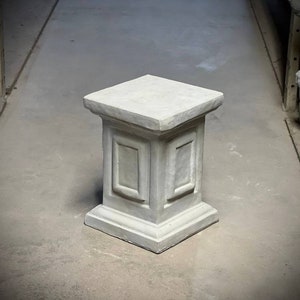 Massive Greek Pedestal Figure Stone Made Greek Post Statue Huge ...