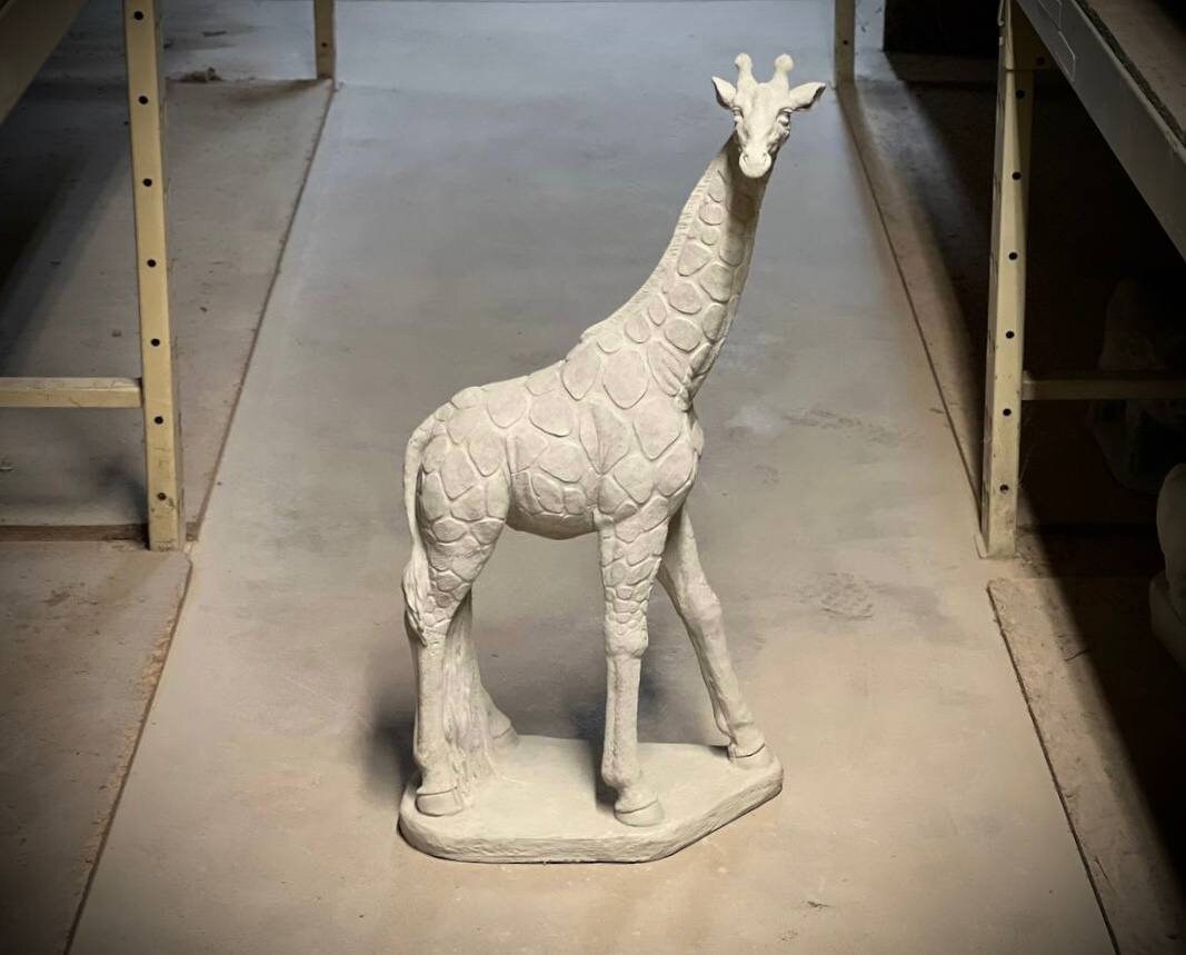 Massive Giraffe Figure Large African Giraffe Statue Creative Exotic ...