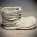 Concrete Old Shoe Flowers Planter Figure Outdoor Garden Pot Statue Boot ...
