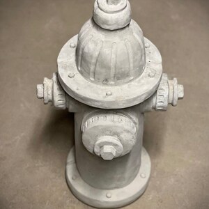 Massive Fire Hydrant Statue Large Water Pomp Figurine Concrete Fire ...