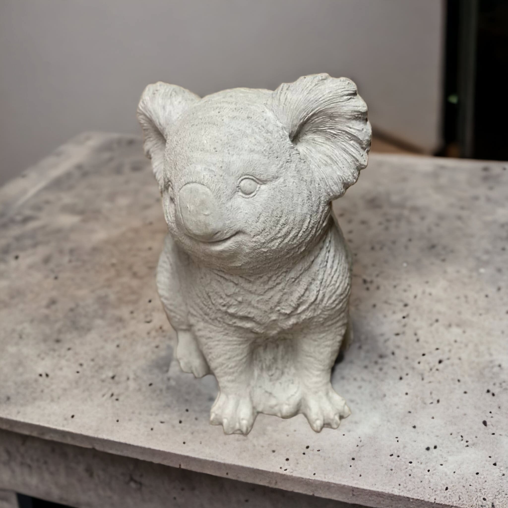 Concrete Koala Statue Detailed Koala Figure Outdoor or Indoor Sculpture ...