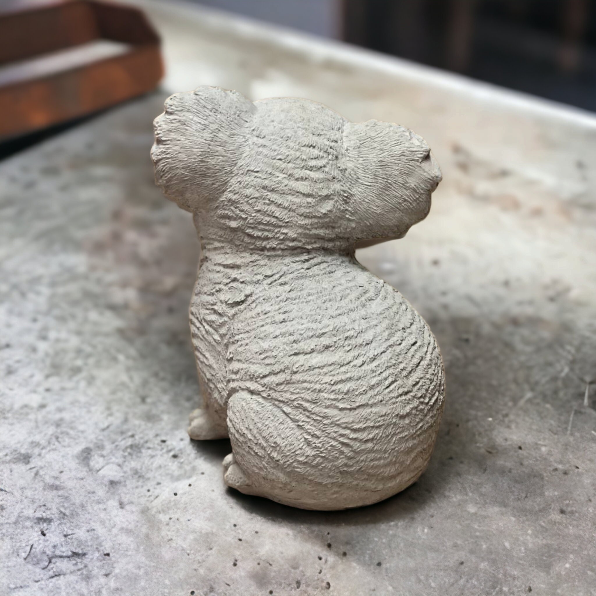 Concrete Koala Statue Detailed Koala Figure Outdoor or Indoor Sculpture ...