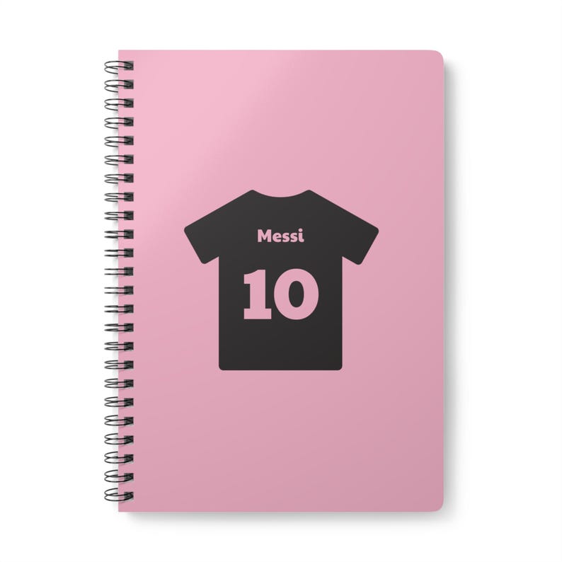 Notepad - Messi - Inter Miami (A5) - Etsy