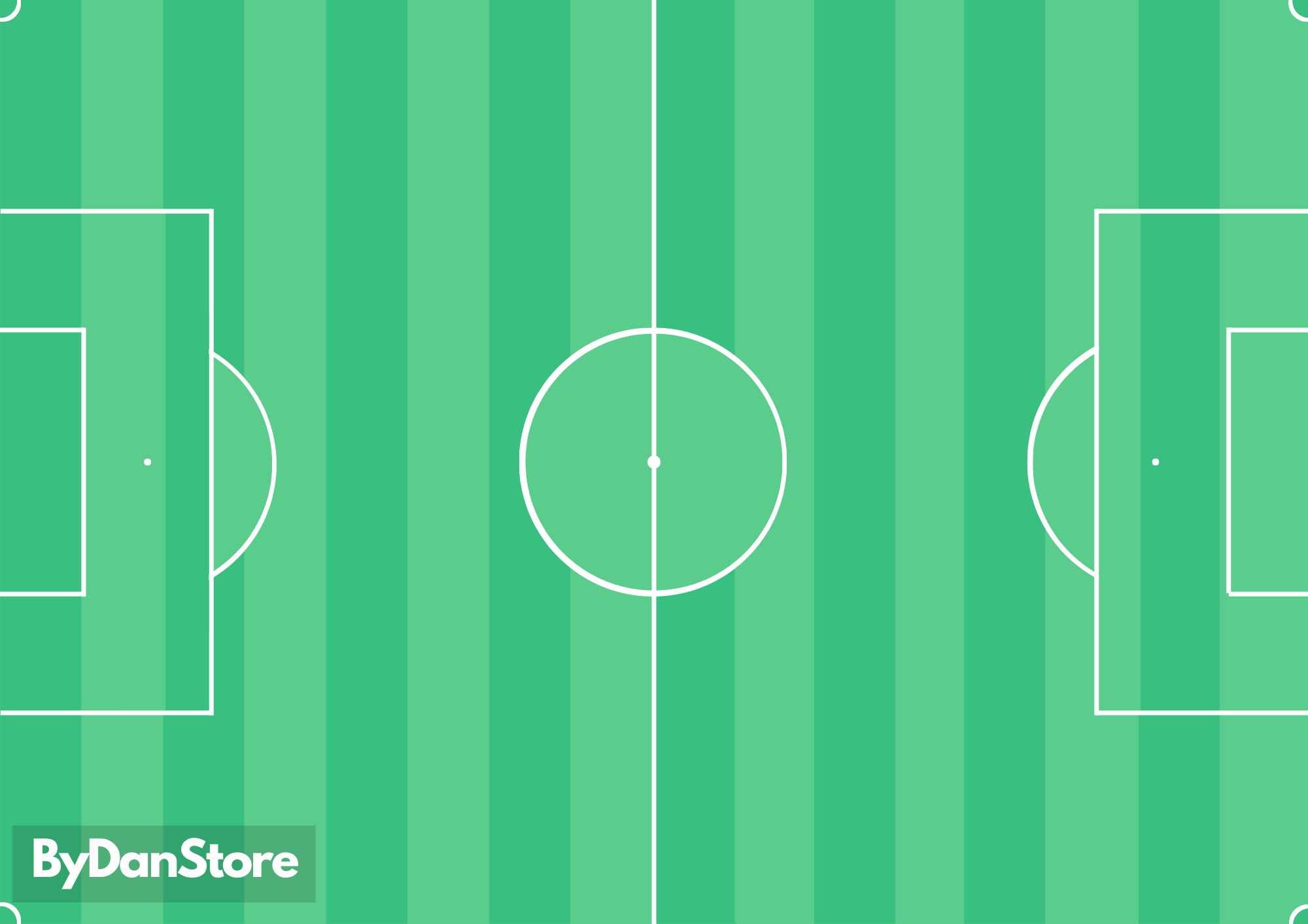 Football Pitch Digital Image - Etsy