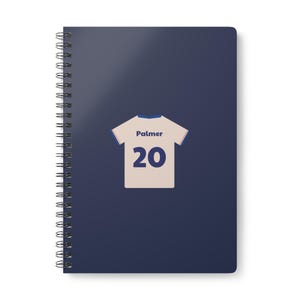 Notebook - Cole Palmer - Chelsea Away Kit (A5) - Etsy