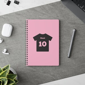 Notepad - Messi - Inter Miami (A5) - Etsy