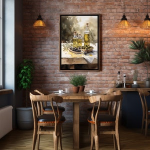 Olive Harvest | Watercolor Still Life | Mediterranean Art | Culinary ...