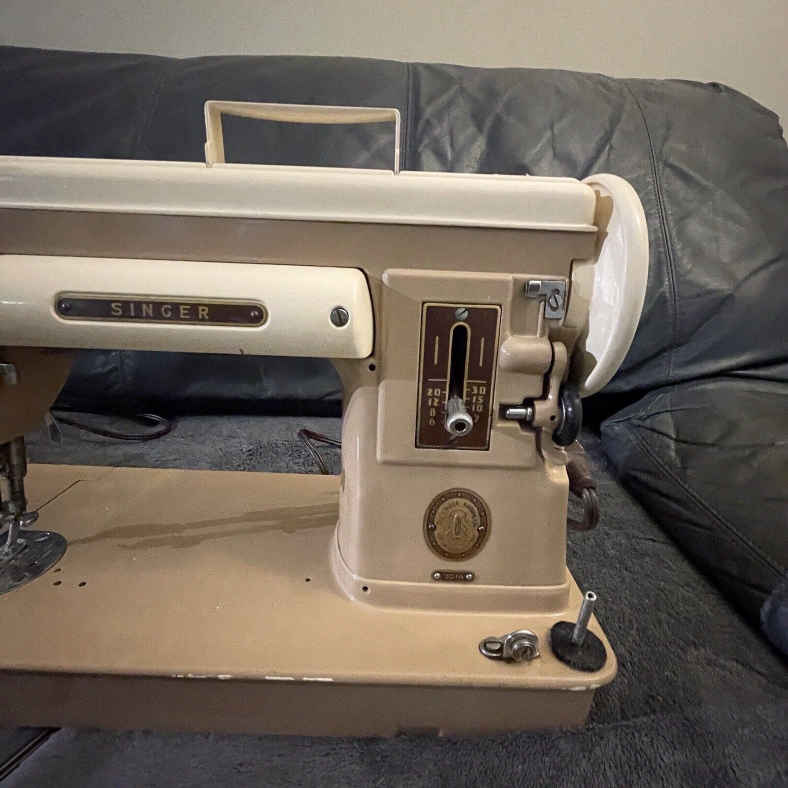 Vintage Singer 301A Sewing Machine With Foot Pedal NO CASE - Etsy
