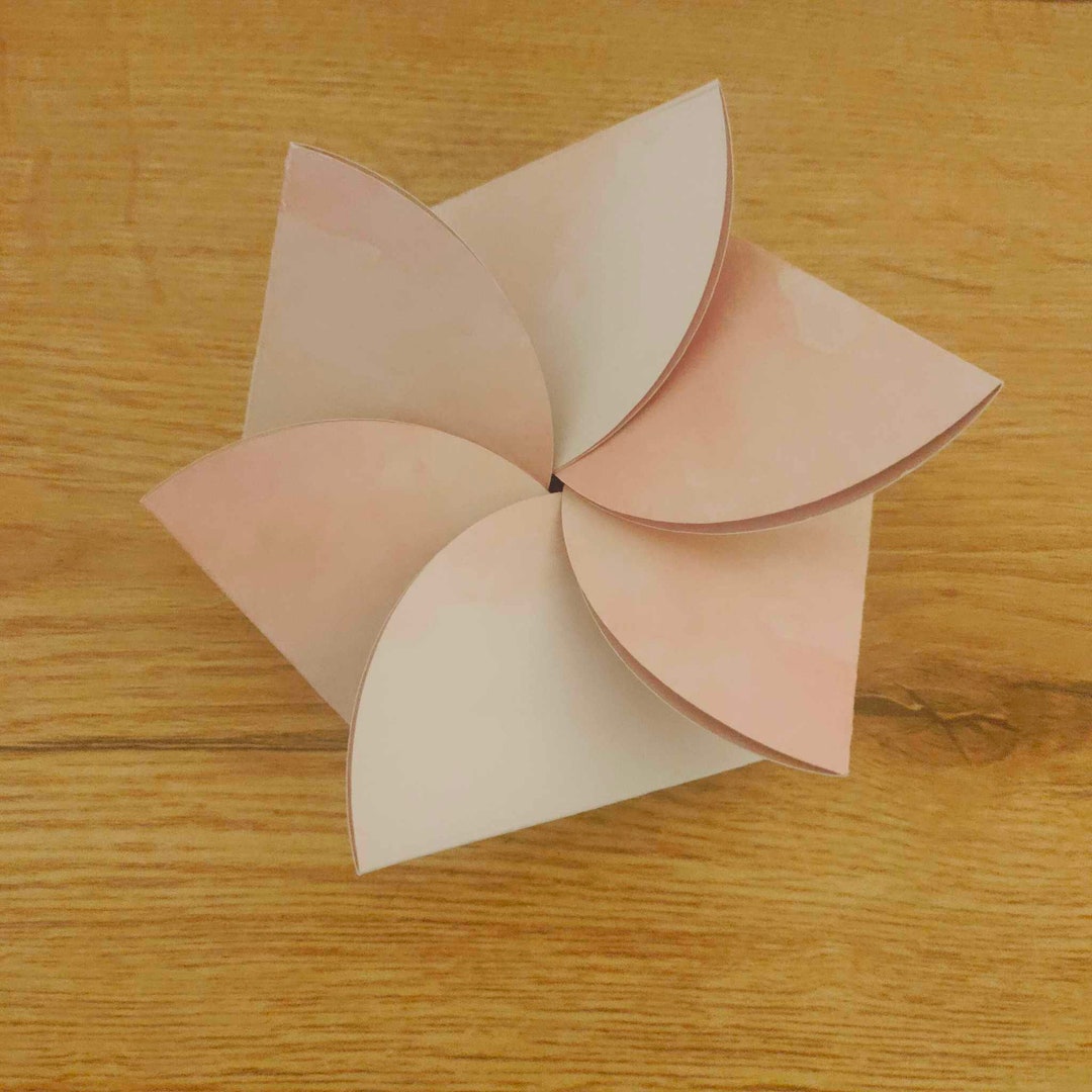 Pochette origami fleur - Etsy France