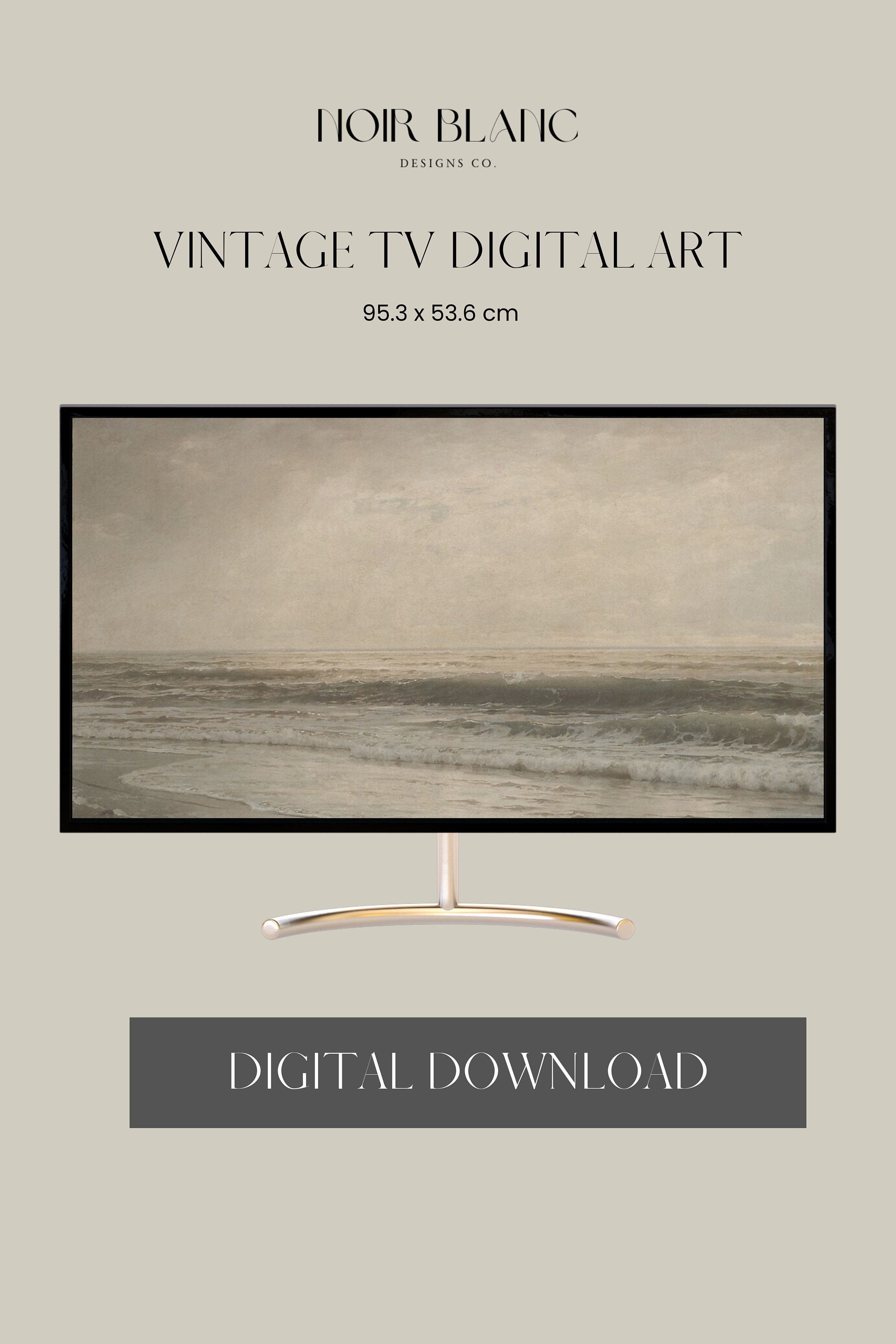 15 Vintage TV Frame Art | TV Screensavers | 15 Files Included | Art ...