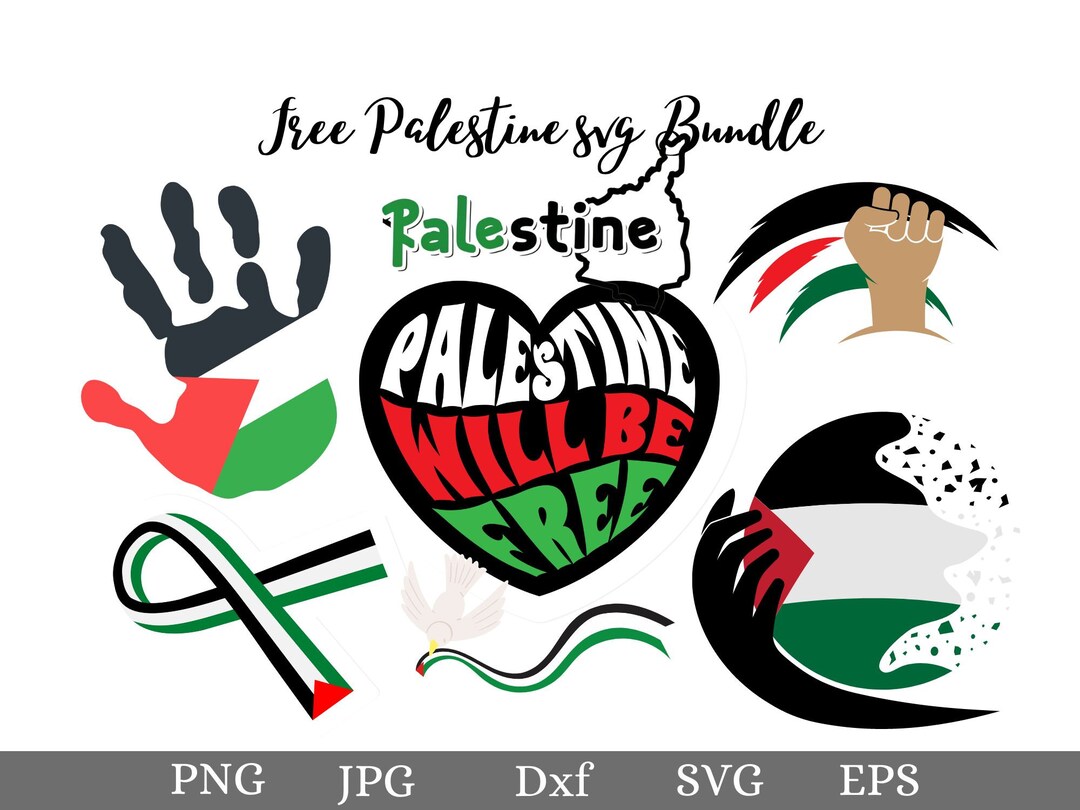 Free Palestine SVG Palestine Svg Palestinian Png Free - Etsy