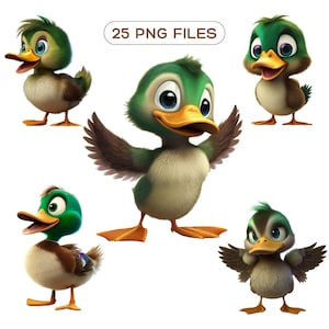 Baby Ducks Png, Duck Clipart, Duck Png, Sublimation Designs, Printable ...
