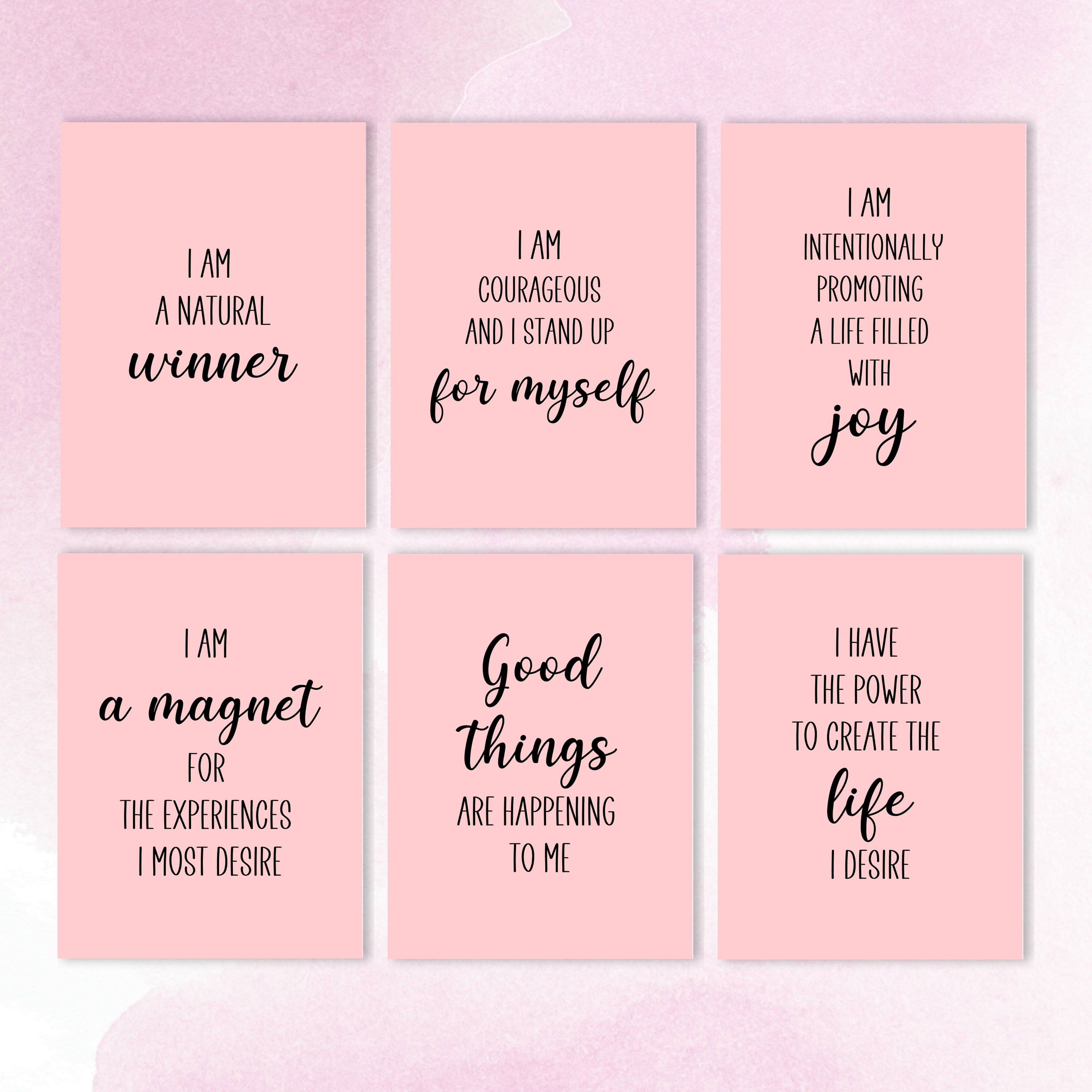 Printable Affirmation Cards Affirmation Quotes Affirmation Cards