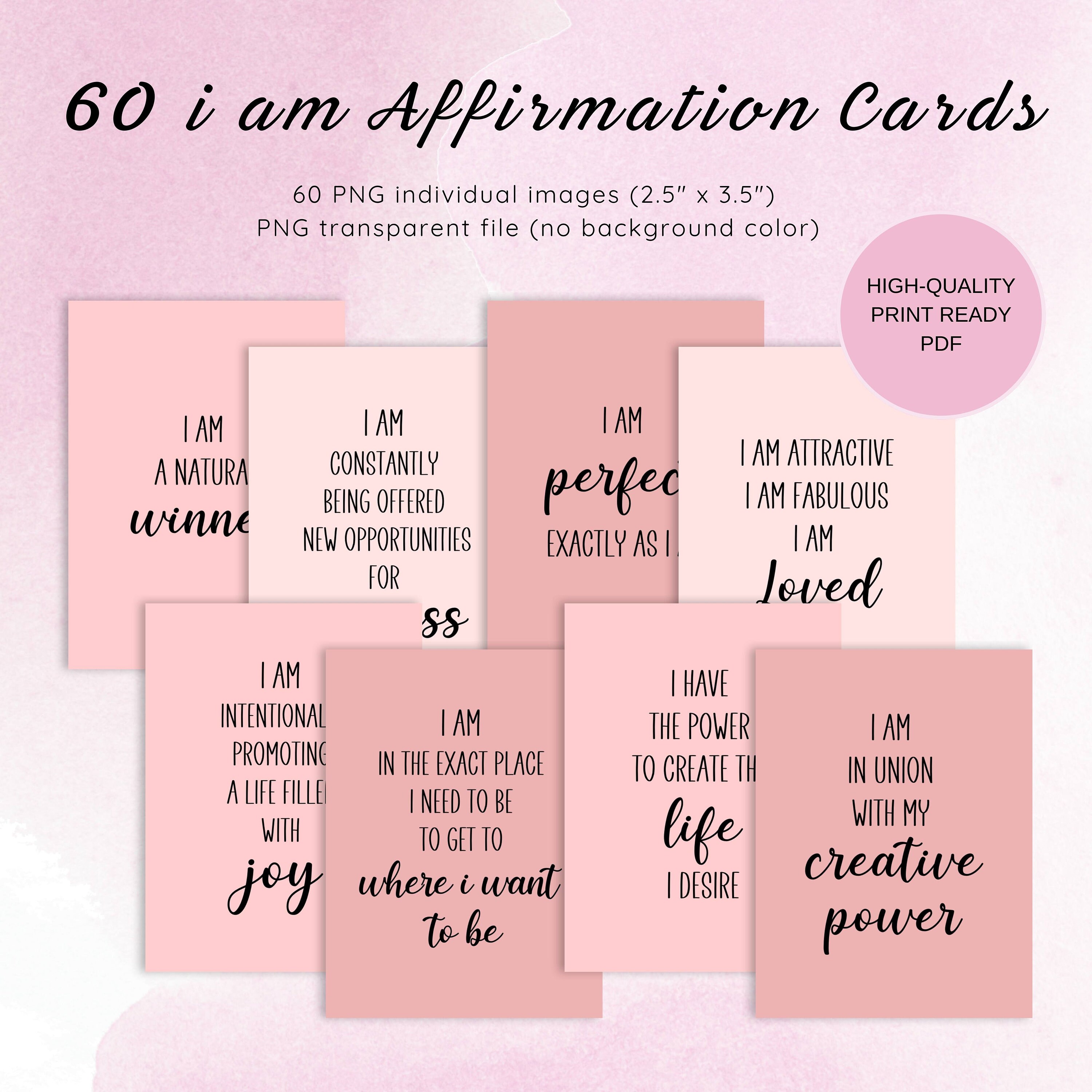 Printable Affirmation Cards Affirmation Quotes Affirmation Cards