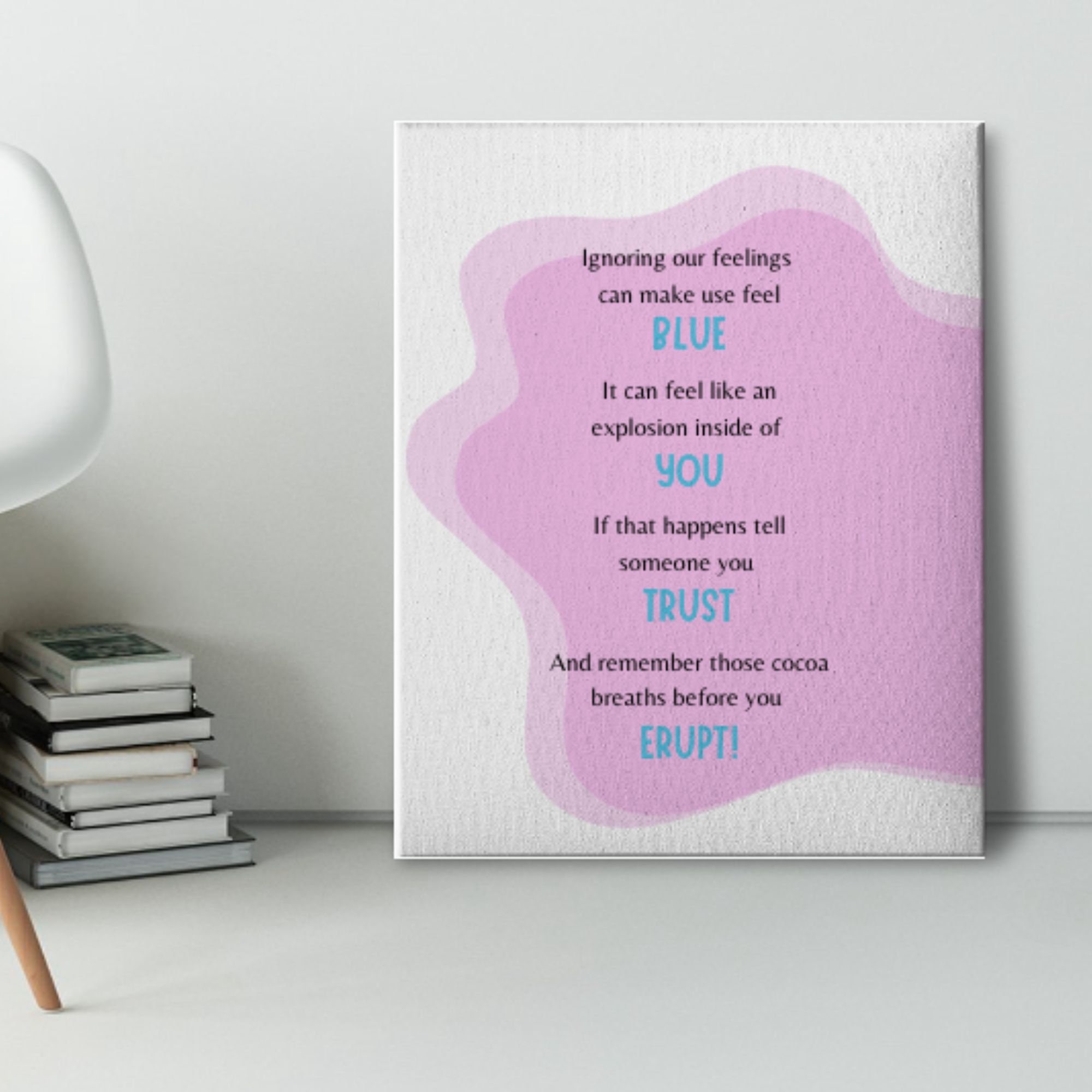 Social Emotional Children's Poems - Wall Art | Big Feelings | Growth ...