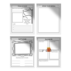 Map of Me: Self Reflection Journal | Social Emotional Workbook | Self ...