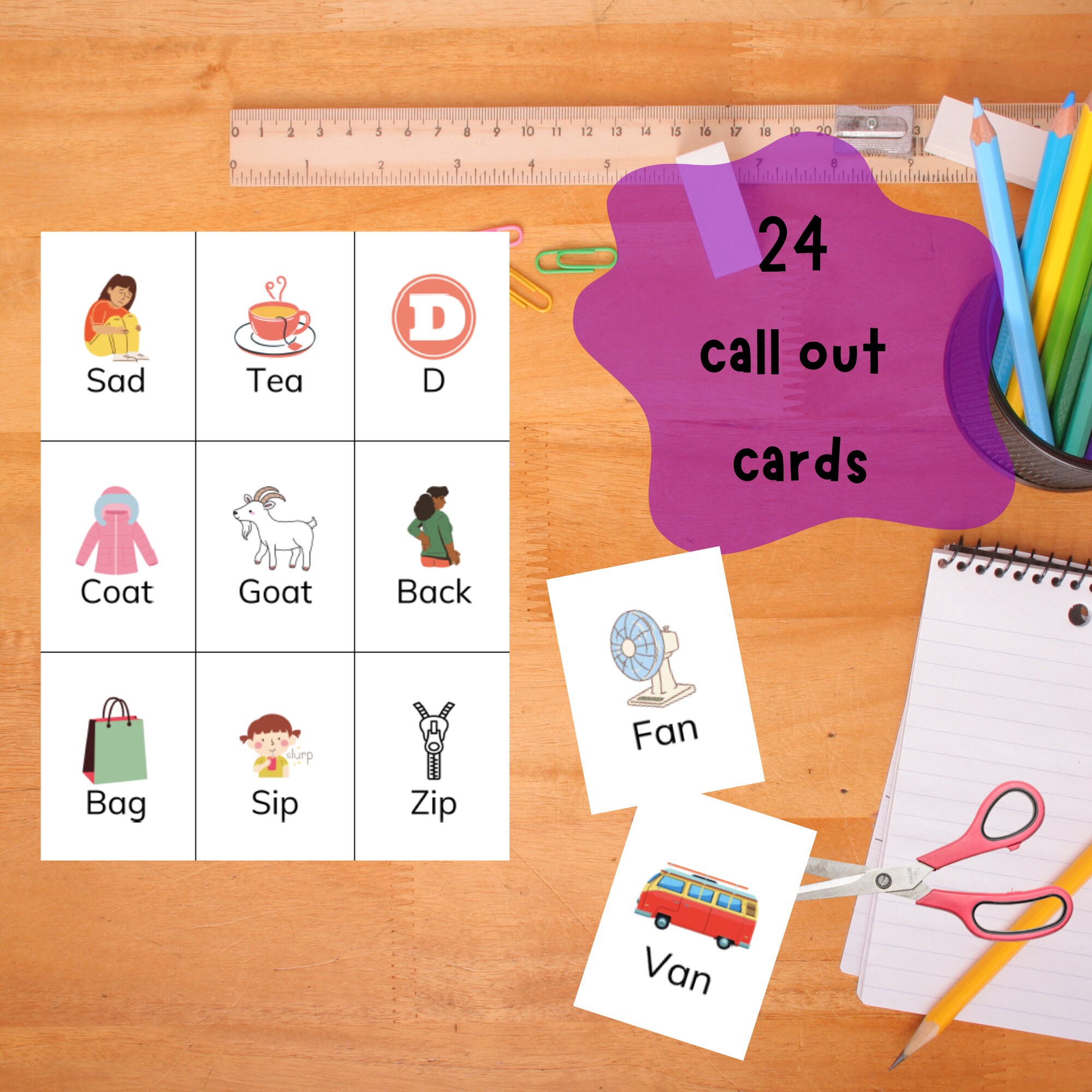 Minimal Pairs BINGO | Voicing | 25 Cards | Speech Language - Etsy