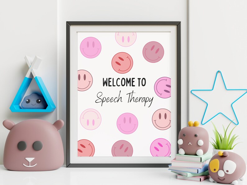 Speech Pathology Posters | Play Based Therapy | SLP | Wall Art - Etsy