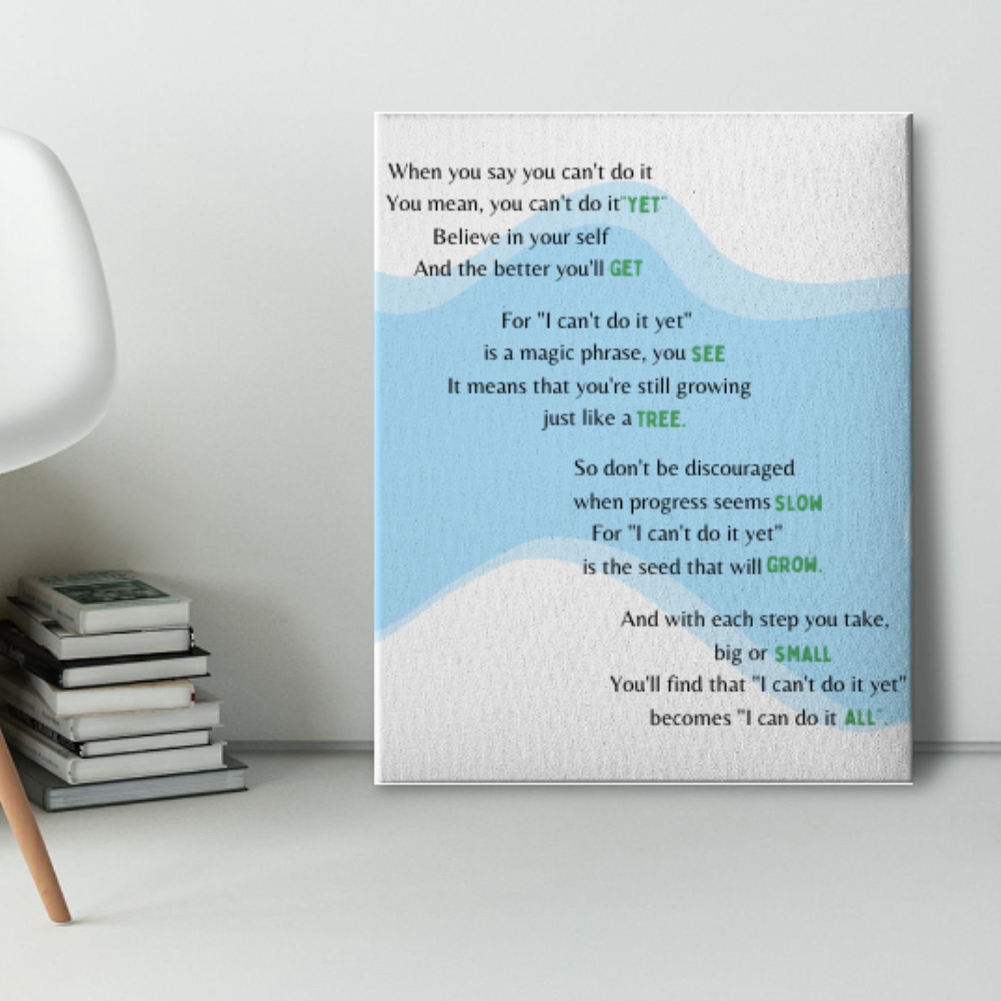 Social Emotional Children's Poems - Wall Art | Big Feelings | Growth ...