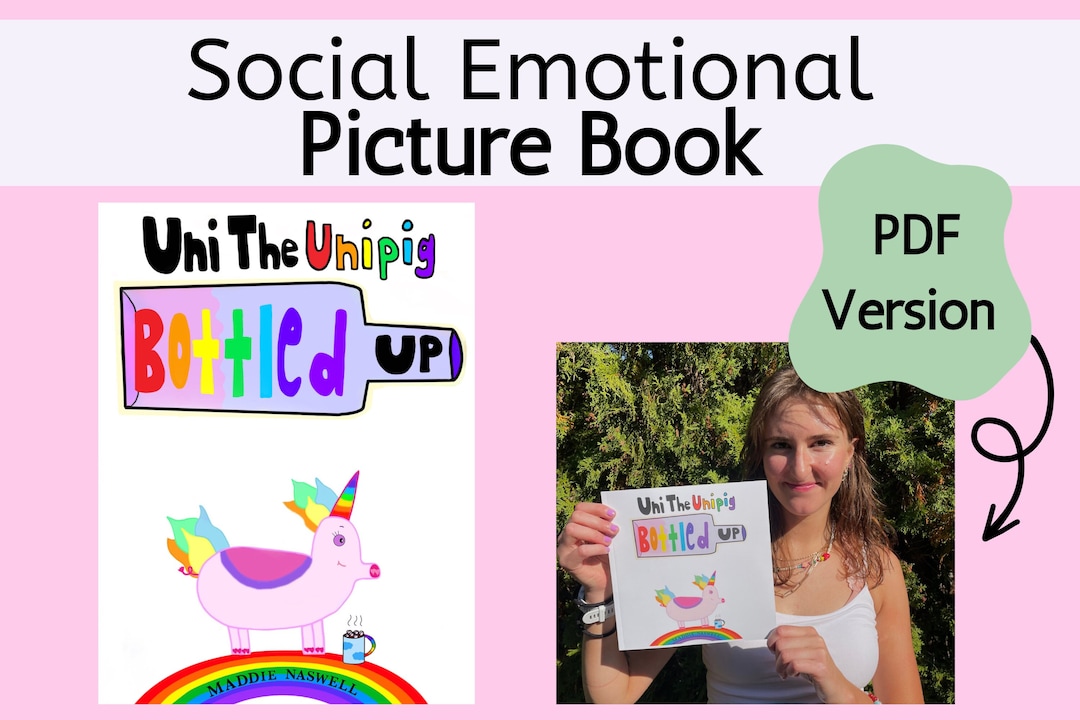 Social Emotional Book | Big Feelings Book | Picture Book | Story - Etsy