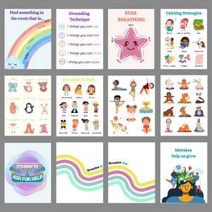 Calm Down Corner | Regulation Station | Feelings Cards | Choice Board ...