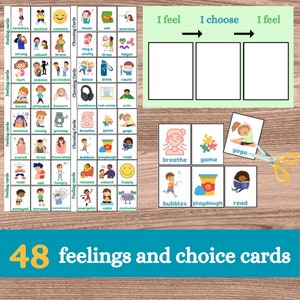 Calm Down Corner | Regulation Station | Feelings Cards | Choice Board ...