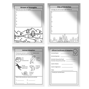 Map of Me: Self Reflection Journal | Social Emotional Workbook | Self ...