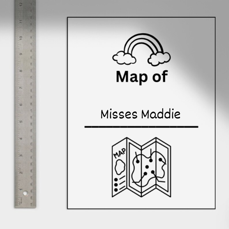 Map of Me: Self Reflection Journal | Social Emotional Workbook | Self ...