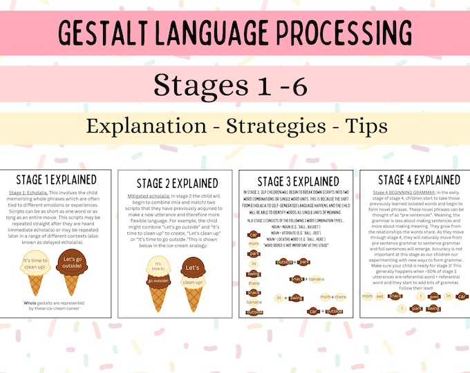 It's a ... Animal Coloring Book. Ideal for Gestalt Language Processors ...