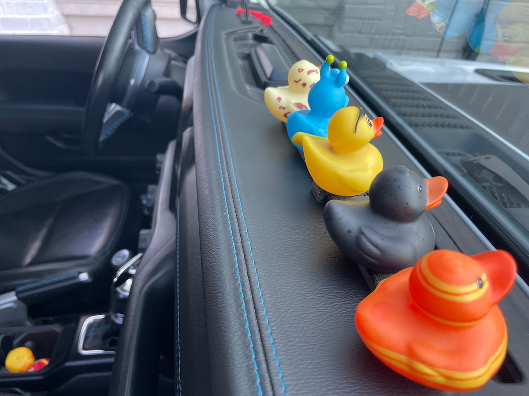 Duck Duck Dashboard - Clip-in Rubber Duck Mounting Bar for 2018-2023 ...